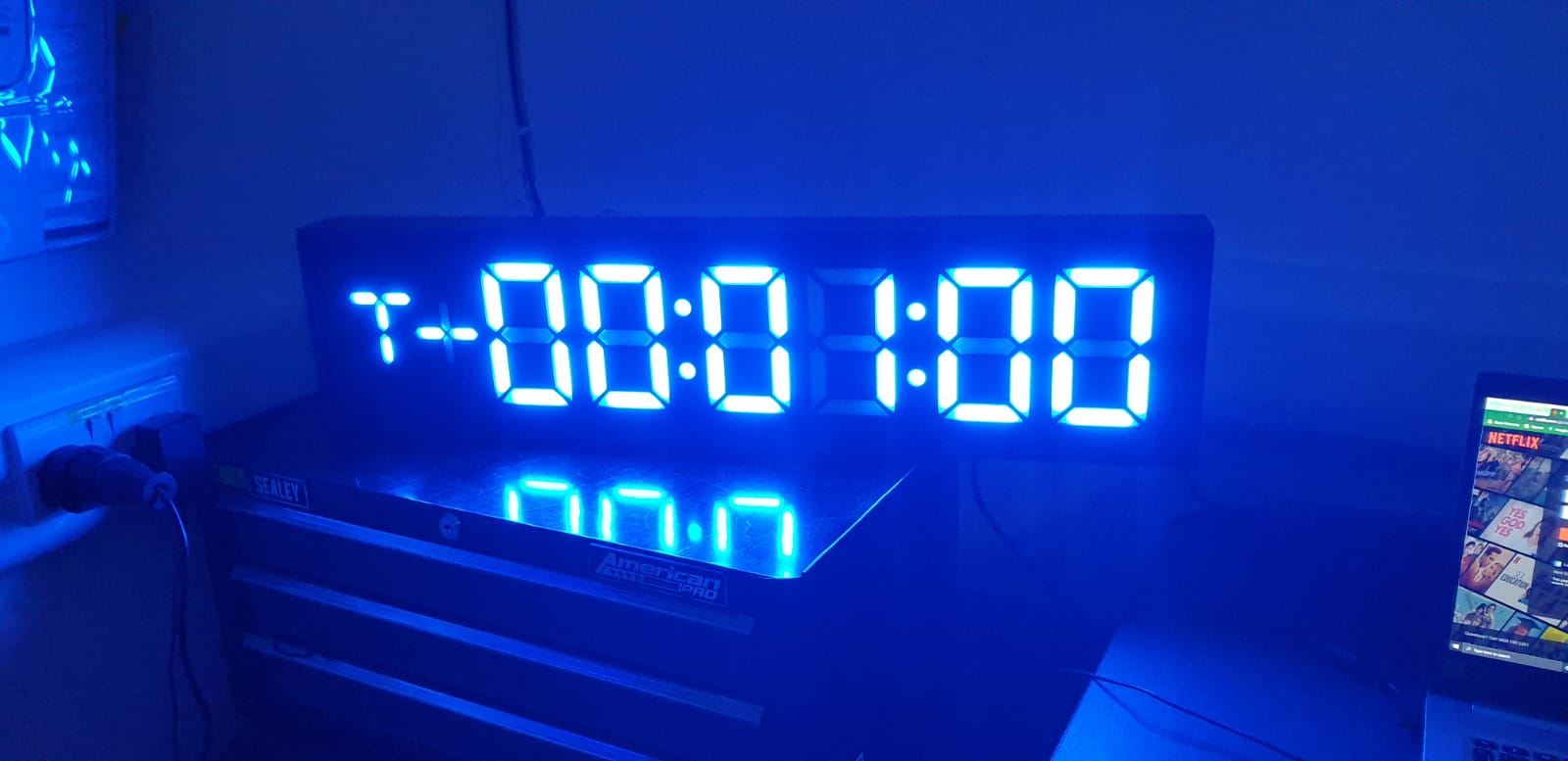 Rocket Launch Countdown Clock – Pan Galactic Tech