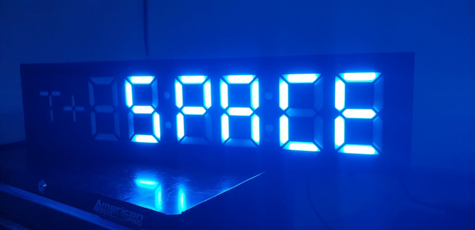 Rocket Launch Countdown Clock – Pan Galactic Tech